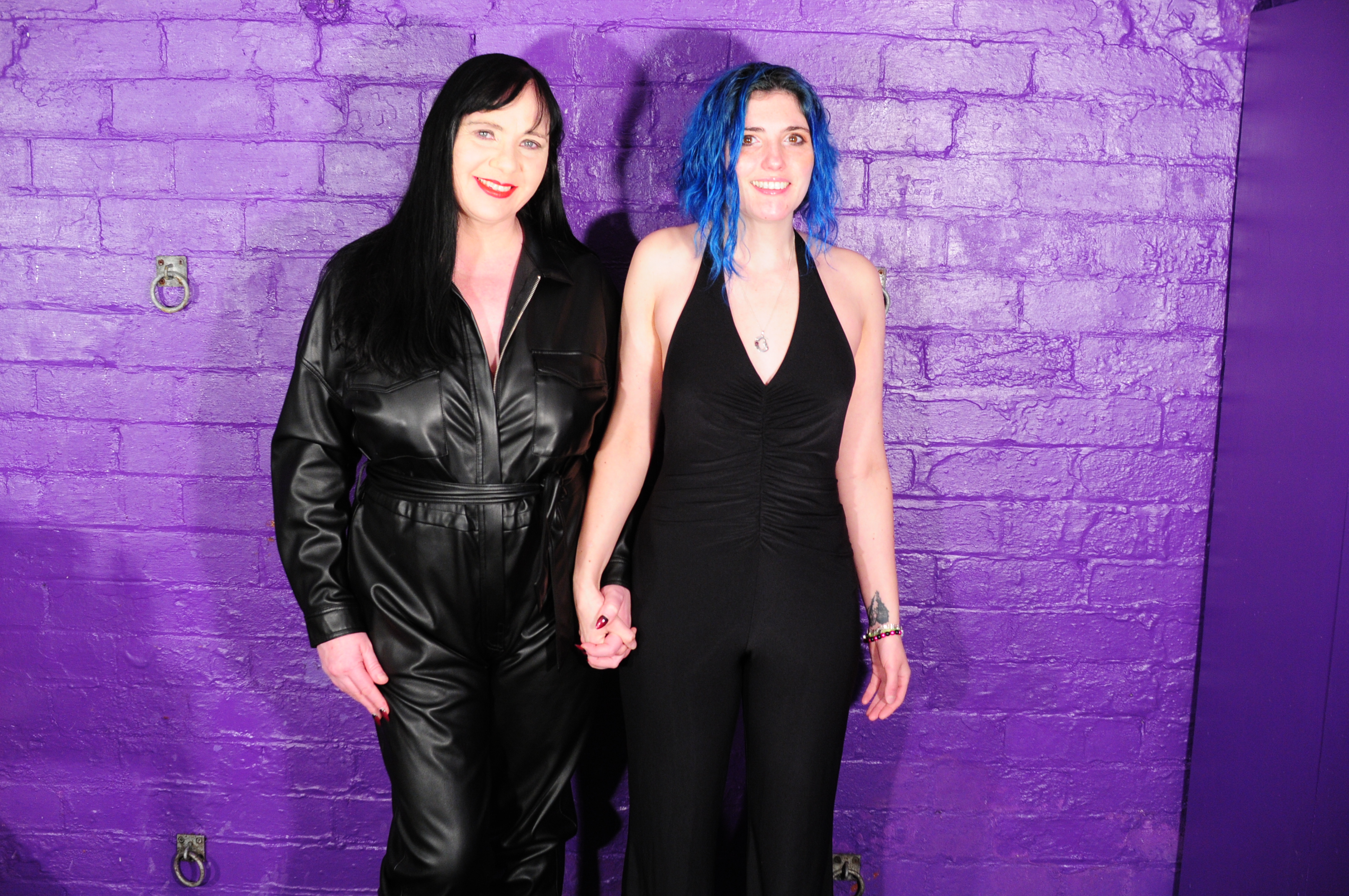 Kjirsten WAMs on Maude - Maximum messy play in leatherlook and high ...